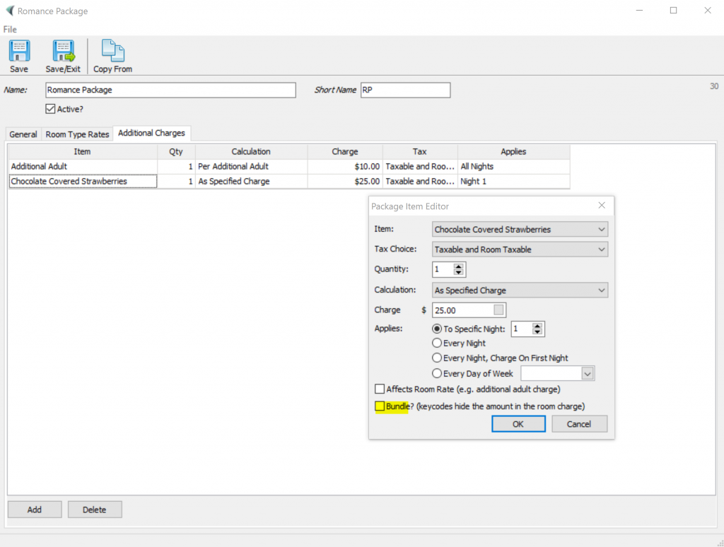 Bundled Services in Packages: Lodgical Solution Enterprise
